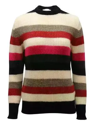 IRO PARIS Ribbed Striped Sweater - Neutrals