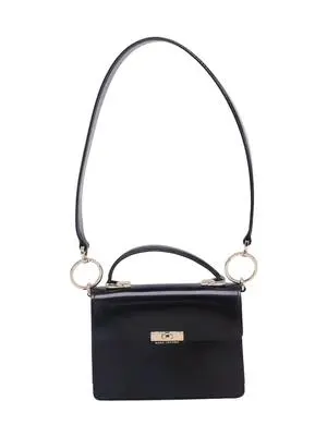 Marc Jacobs Downtown Leather Handbag - Black