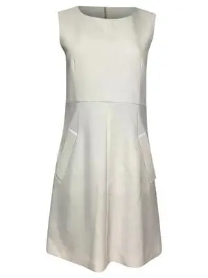 Diane Von Furstenberg Sleeveless Mini Dress - White