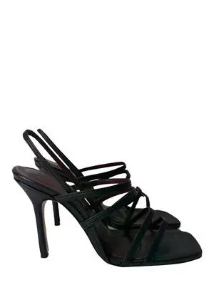 Staud Multi-strap Slingback Sandals - Black