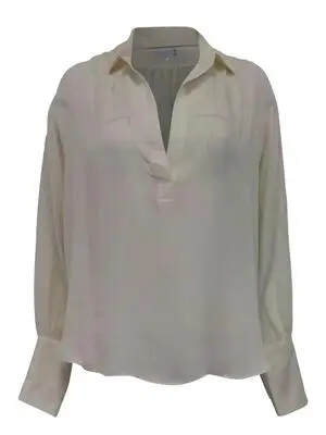 NILI LOTAN Long-sleeve Blouse - Neutrals