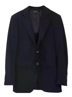 Giorgio Armani Single-breasted Blazer - Blue
