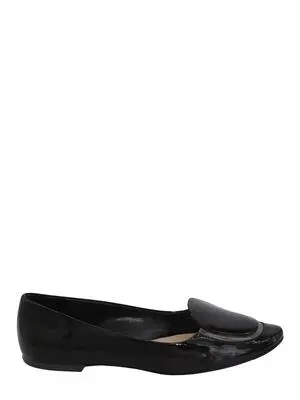 Miu Miu Patent-leather Ballet Flats - Black