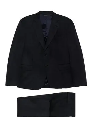 Brioni Button Single-breasted Suit - Blue