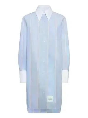 THOM BROWNE Striped Shirt Dress