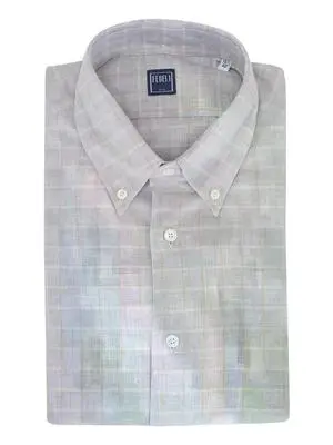 Fedeli Cotton Shirt - Green