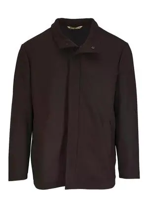 MAURIZIO BALDASSARI Check Coat - Brown