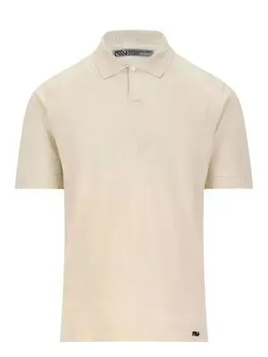 MASSIMO OSTI STUDIO Logo Polo Shirt - Neutrals