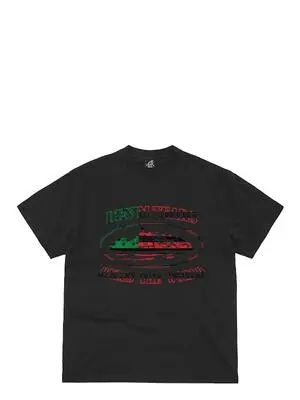 CORTEIZ X Denim Tears Cortears Og Alcatraz Tee Shirt - Black