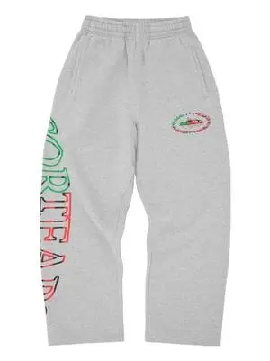 CORTEIZ X Denim Tears Cortears Royale Open Hem Sweatpant - Heather Grey