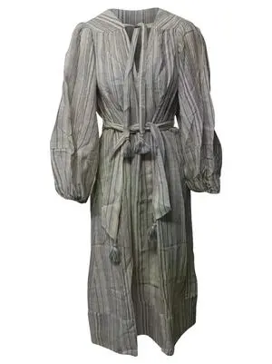 Zimmermann Striped Maxi Dress - Neutrals