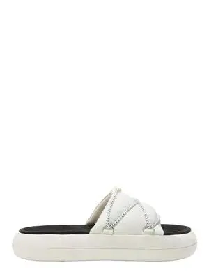 Moon Boot Icon Rope-detail Platform Sandals - White