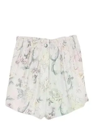 FORTE_FORTE Floral-print Short - Neutrals