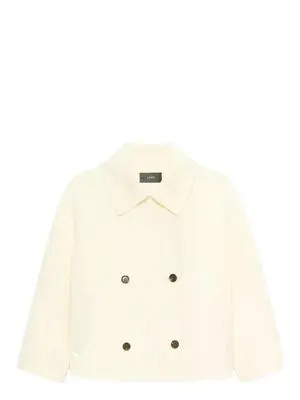 ARMA Manila Double-breasted Jacket - Neutrals