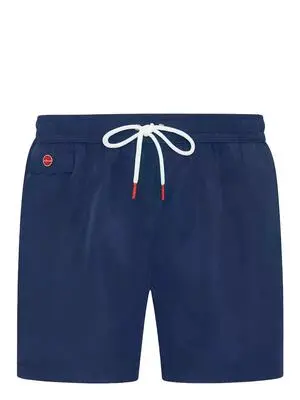 Kiton Drawstring Beachwear - Blue