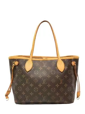 LOUIS VUITTON 2007 Neverfull Pm Tote Bag - Brown