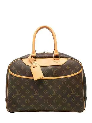 LOUIS VUITTON 1990-2010 Monogram Deauville Handbag - Brown