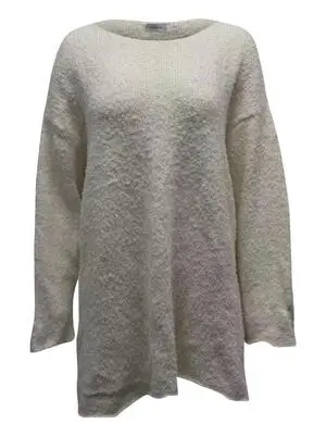 MARQUES' ALMEIDA Asymmetric Linen Sweater - Neutrals