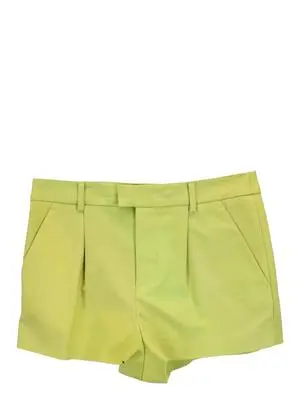 Red Valentino Poplin Pocket Shorts - Green