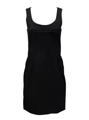 Theory Scoop-neck Dress - Black
