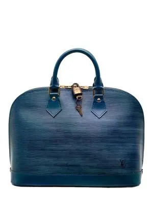 LOUIS VUITTON 1997 Epi Alma Pm Handbag - Blue