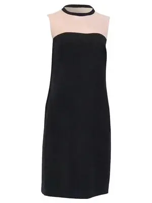 Akris Colour-block Mini Dress - Black