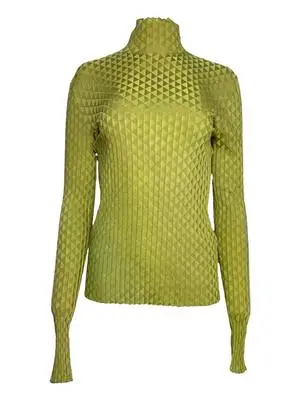 BOTTEGA VENETA Dragon Turtleneck Top