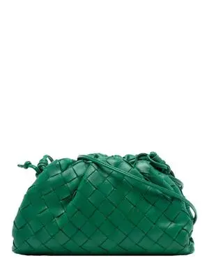 Bottega Veneta Nappa Intrecciato Mini Pouch - Green