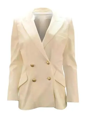 Derek Lam 10 Crosby Crosby Rodeo Peak-lapel Blazer - Neutrals