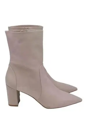 STUART WEITZMAN Pointed-toe Ankle Boots - Neutrals