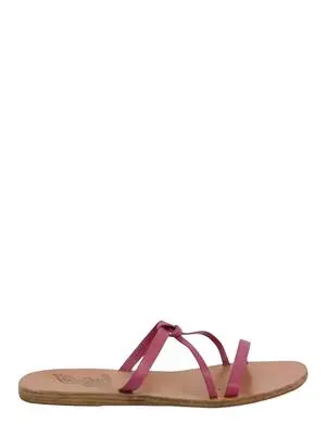 ANCIENT GREEK SANDALS Logo-detail Flat Sandals - Pink