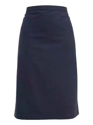 Theory Wool Pencil Skirt - Blue