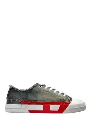 DIESEL Frayed Sneakers - Blue