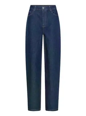 Remain Birger Christensen Woven Wide Leg Pants - Blue