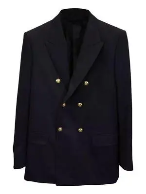 CELINE Double-Breasted Buttoned Blazer
