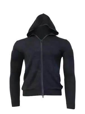 Theory Zipped Hoodie - Blue