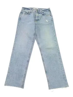 GRLFRND Helena Straight-leg Jeans - Blue