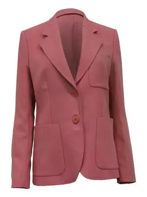 Stella McCartney Eleanor Patch-pocket Blazer - Pink