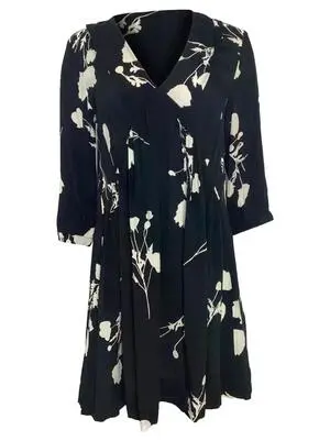 Ba&sh Pansy Floral-print Mini Dress - Black