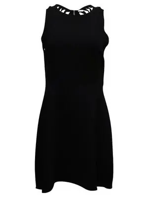 Sandro Cut-out Mini Dress - Black