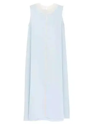 SHATHA ESSA Bead-embellished Maxi Dress - Blue