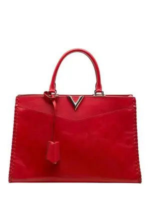 LOUIS VUITTON 2019 Monogram Very Zipped Satchel - Red