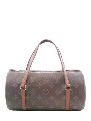 LOUIS VUITTON 2000 Monogram Papillon 26 Shoulder Bag - Brown