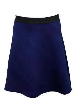 Sandro A-line Mini Skirt - Blue