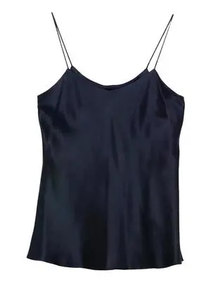 IVORY PARIS Spaghetti-strap Tank Top - Blue
