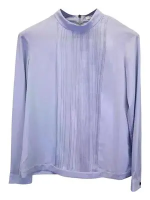 BOSS Pleated Detail Blouse - Blue
