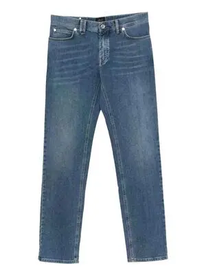 Brioni Buttoned Jeans - Blue