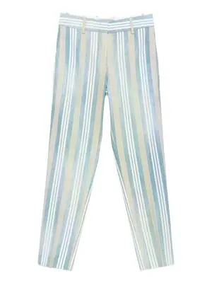 Ermanno Scervino Striped Trousers - Blue