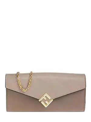 FENDI Logo-Fastening Shoulder Bag