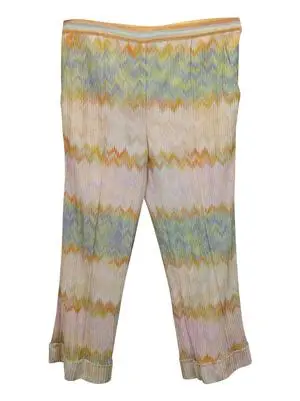 Missoni Zig-zag Pattern Trousers - Neutrals